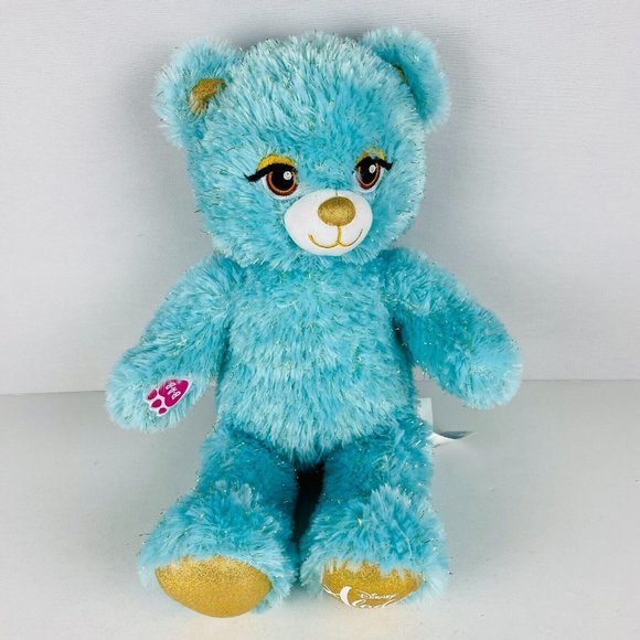 Build-A-Bear | Toys | Build A Bear Blue Aladdin Bear Gold Metallic ...